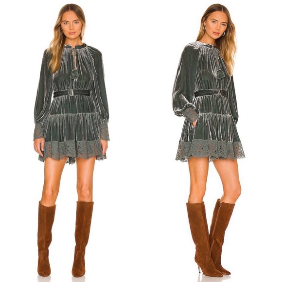 Ulla Johnson | Dresses | Ulla Johnson Zariah Dress Luxe Nuit Velvet ...